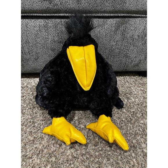 Toys | Folkmanis Yellow Beaked Crow Full Body Hand Puppet Plush Black ...